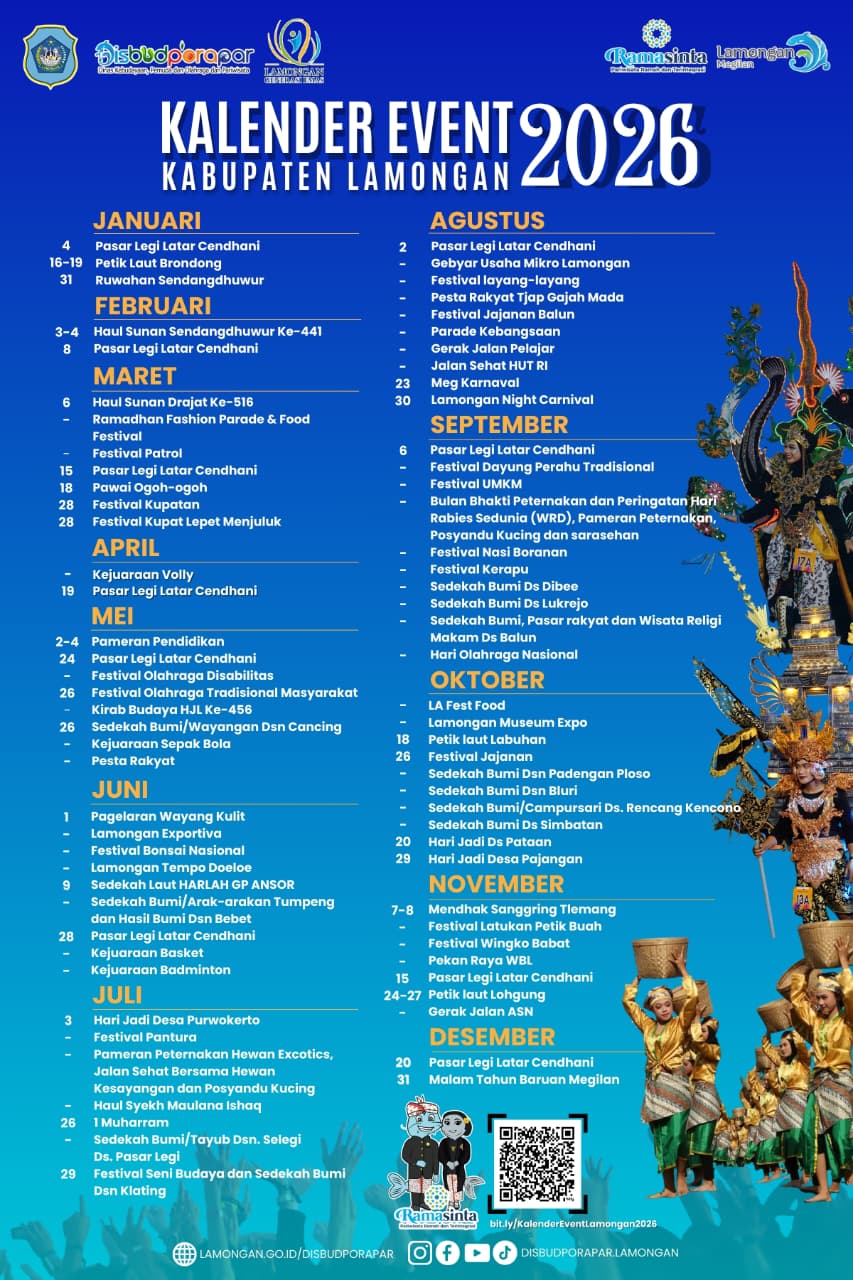 Kalender Event 2026 | Ayo Dolen Nang Lamongan | Lamongantourism ...